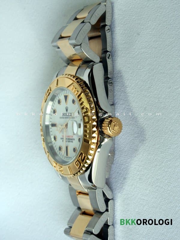 Rolex Yacht Master II Bianco Acciaio e Oro Replica 68623