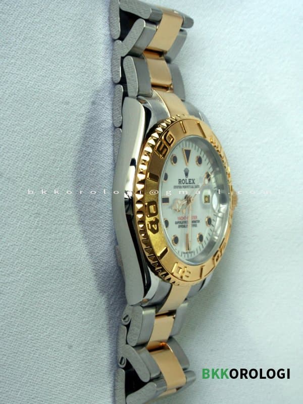 Rolex Yacht Master II Bianco Acciaio e Oro Replica 68623